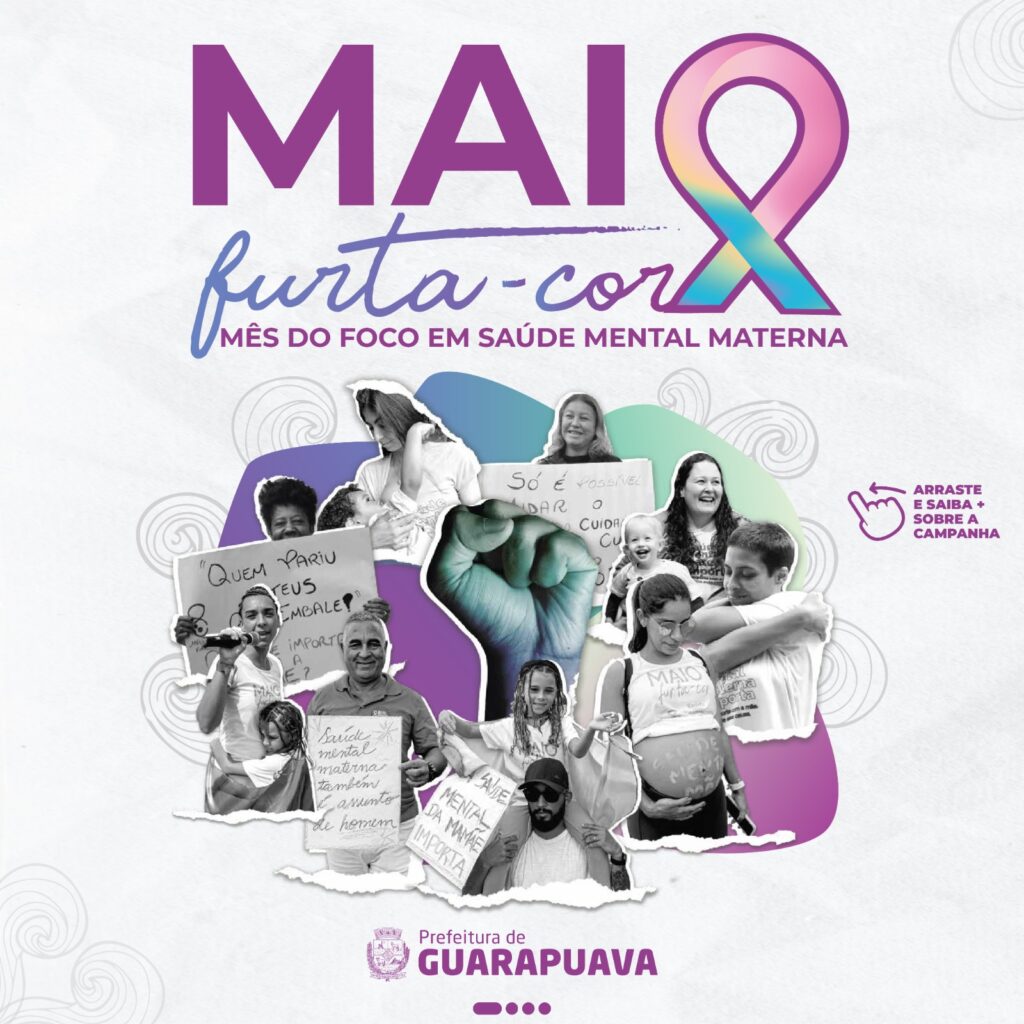 Maio Furta-Cor: Prefeitura adere às ações em apoio à saúde mental materna
